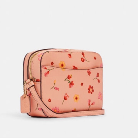 Coach | Bags | Nwt Coach Pink Mini Camera Bag With Mystical Floral ...